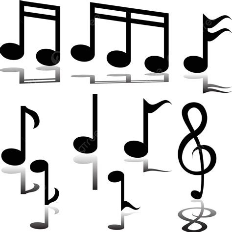 Musical Note Element Melody Vector Vector Element Melody Vector PNG