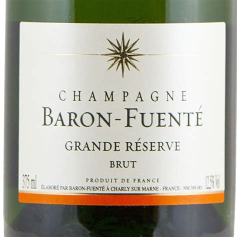 Champagne Baron Fuenté Grande reserve Brut 0 375l Eshop vinárny Winebar