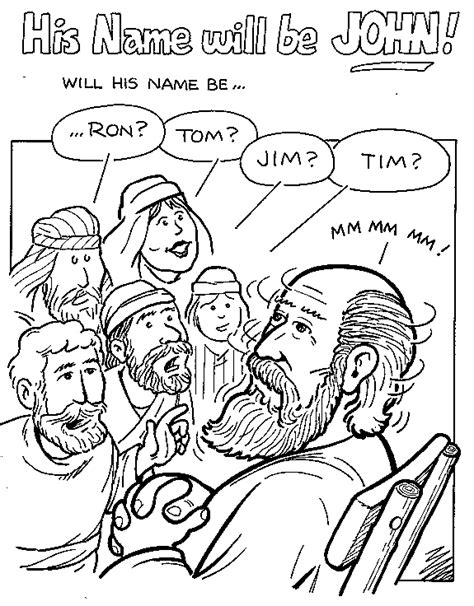 48 John The Baptist Birth Coloring Page Free Wallpaper