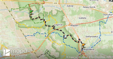 Trasa Warszawa Międzylesie Centrum Zdrowia Dziecka Wiązowna ul