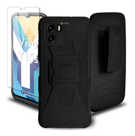 Funda P Vivo Y S Uso Rudo Clip Cristal Mercadolibre