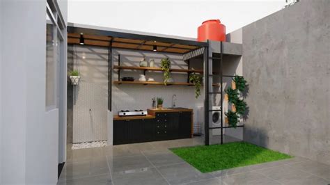 5 Ide Desain Ruang Cuci Dan Jemur Lantai 2 Apik Dan Aesthetic