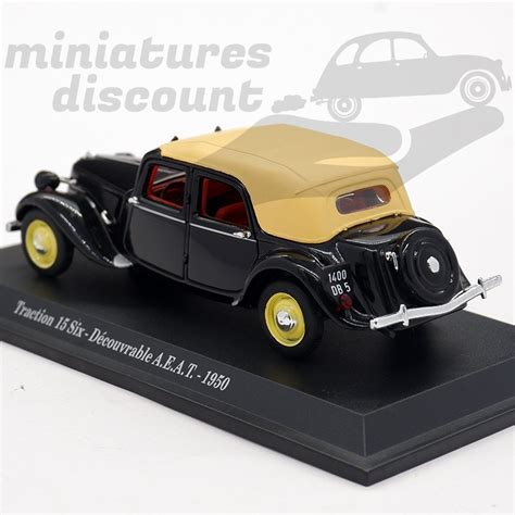 Citroen Traction 15 six découvrable A E A T 1950 Atlas 1 43ème en boite