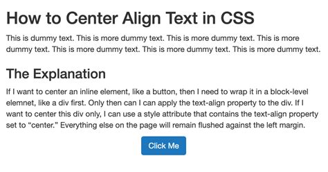 C Mo Centrar Texto En Css Recurso Wordpress