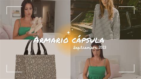 ARMARIO CÁPSULA qué es y còmo conseguirlo Motivaciones SEPTIEMBRE