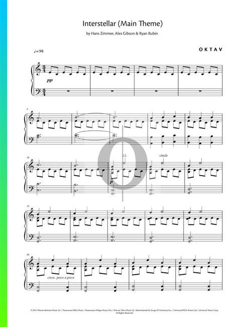 Interstellar Main Theme Pdf
