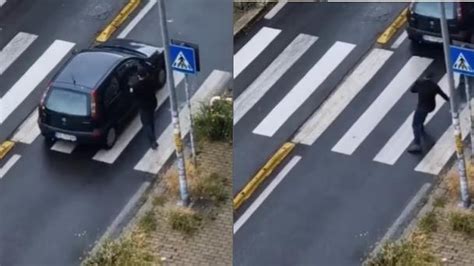 Si Butta Contro Le Auto In Corsa Per Simulare Di Essere Stato Investito