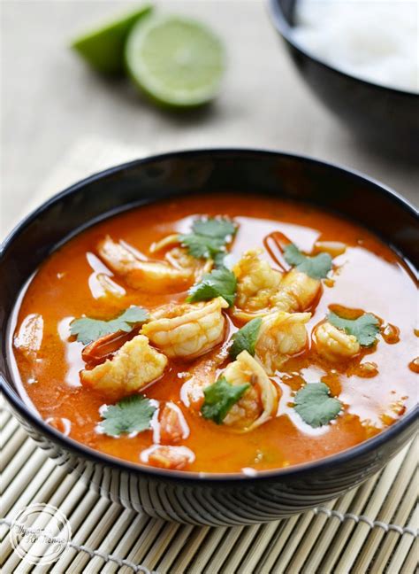Czerwone Curry Z Krewetkami Po Tajsku Wyzwania Kuchenne