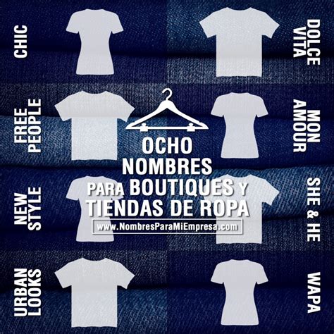 8 Nombres Para Boutiques Y Tiendas De Ropa