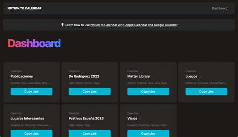 Notion To Calendar PitchWall