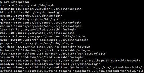 Linux Etc Passwd File Linuxtect