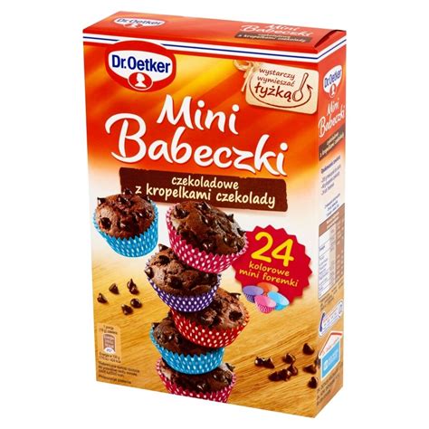 Dr Oetker Mini Babeczki Czekoladowe Z Kropelkami Czekolady G