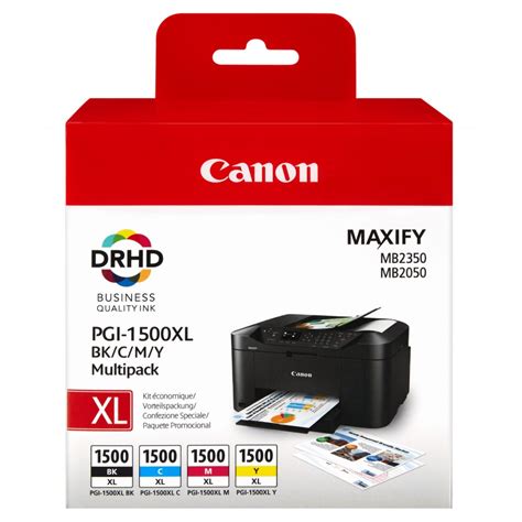 Tin Canon Pgi Xl Bk C M Y Multipack Kosatec De