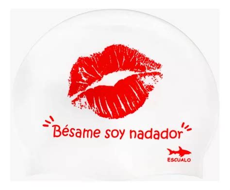 Gorras Adulto Para Nataci N Modelo Besote Blanca Escualo Mercadolibre