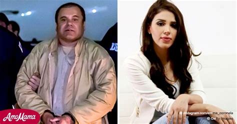 Emma Coronel y Chapo Guzmán el día de la boda de la controvertida pareja
