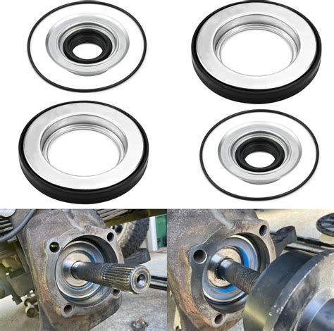 Amazon Kujunpao Front Axle Vaccum Knuckle Seal Kit With Hub O Ring