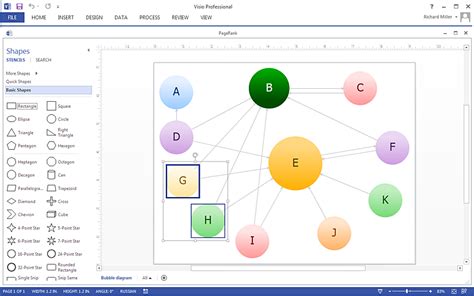 Create Visio A Bubble Diagram ConceptDraw HelpDesk