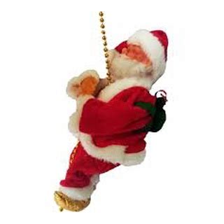 BONECO PAPAI NOEL ORNAMENTO DE NATAL MUSICAL MOVIMENTO SOBE E DESCE