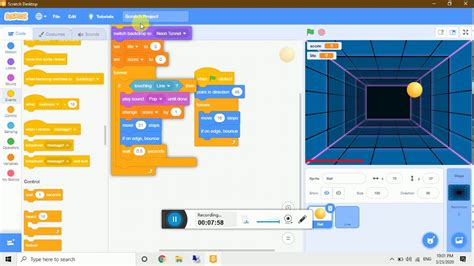 scratch 3 0 tutorial ping pong game part 1 tutorial coding maestro li l coders youtube