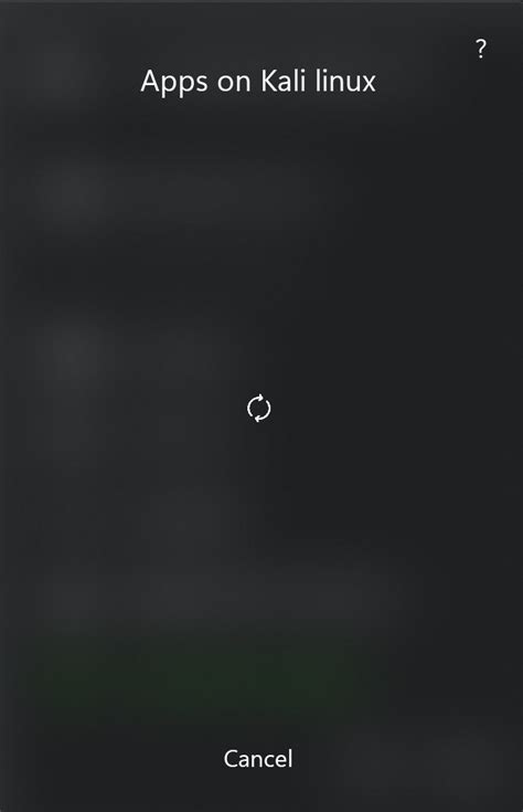 Linux Apps For Kali Linux Not Showing Apps Issue Opticos Gwsl