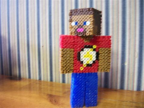 Perler Bead Steve Perler Bead Art Perler Crafts Perler Beads Designs
