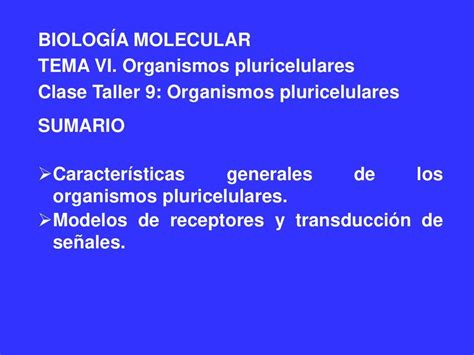 Organismos Pluricelulares Aliovys Caltona La Rosa UDocz