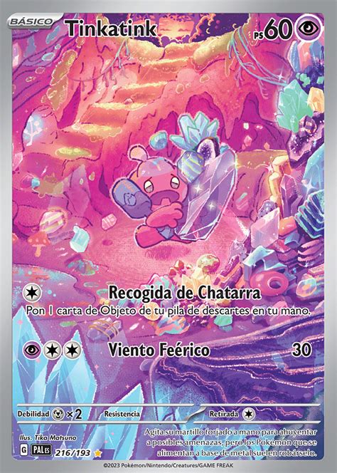 Tinkatink 216 193 Evoluciones En Paldea Trading Card Game