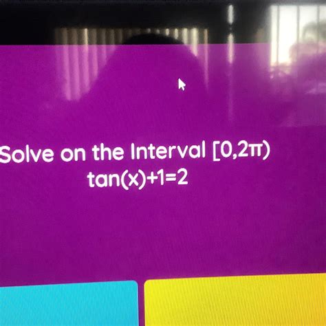 how do i solve this problema 3pi 4 and 5pi 4b 0 and pic pi 4 and 5pi 4 d 3pi 4 and 7pi 4