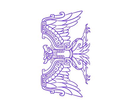 Aztec Eagle Tattoo Aztec Warrior Tattoo Aztec Tribal Tattoos Mayan