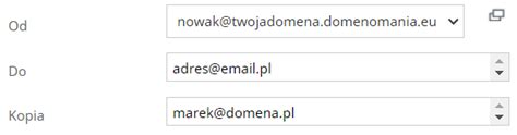 Do czego służy DW oraz UDW w poczcie e mail Domenomania pl