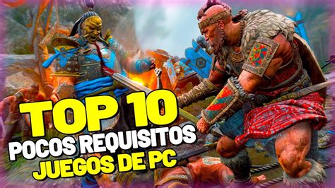 12 JUEGAZOS Para PCs De BAJOS RECURSOS Especial Juegos PC POCOS