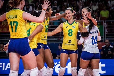 TABELA MUNDIAL DE VÔLEI FEMININO 2022 Brasil joga hoje 19 09 Quando