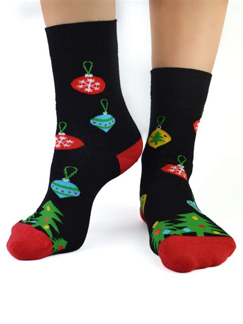Skarpety Damskie X Mas Sb Noviti Wzorzyste Skarpety