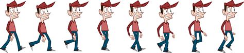 Texturepacker Spritesheet Output Animation Frames Walk Cycle