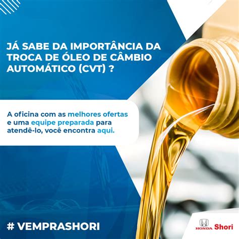 Já sabe da importância da troca de óleo de câmbio automático CVT