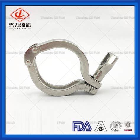 Sanitary Stainless Steel Heavy Duty Tri Clover Clamps China Pipe