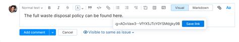 Rich Text Editor YouTrack Server