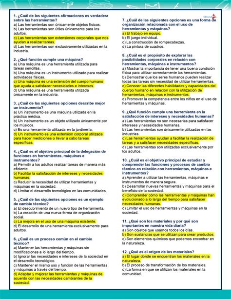 Examen De Tecnologia Secundaria Trimestre