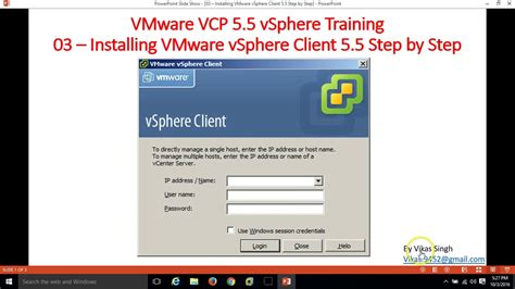 How To Install Vmware Vsphere Client Client Step By Step Youtube
