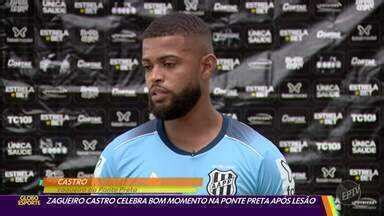 Globo Esporte Campinas Piracicaba Após lesão zagueiro Castro