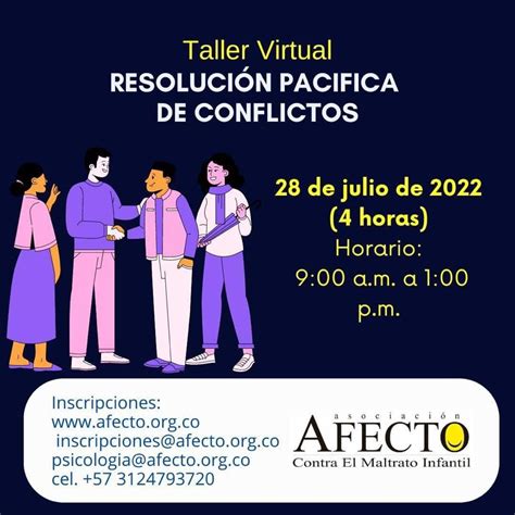 28 de julio Resolución pacífica de conflictos Educalidad junio 16