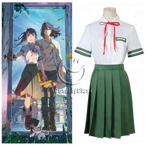 Suzume No Tojimari Iwato Suzume Cosplay Costume CosplayClass