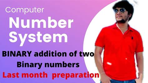 binary addition of two binary numbers how to add two binary numbers number system 3 youtube