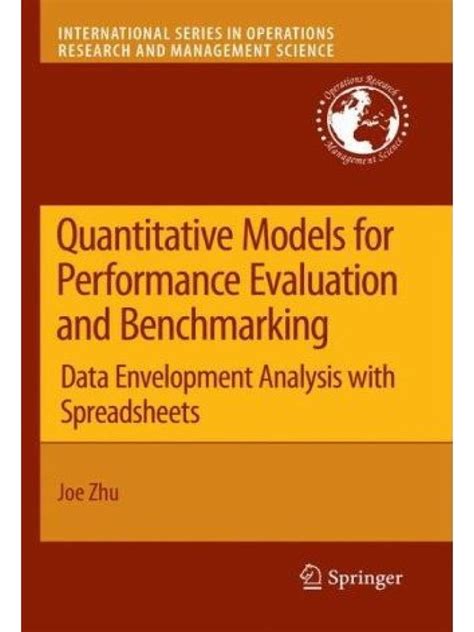 zhu joe quantitative models for performance evaluation and benchmarking data envelopment