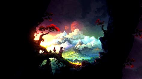 Fond D Cran Paysage Ouvrages D Art Art Num Rique Art Fantastique