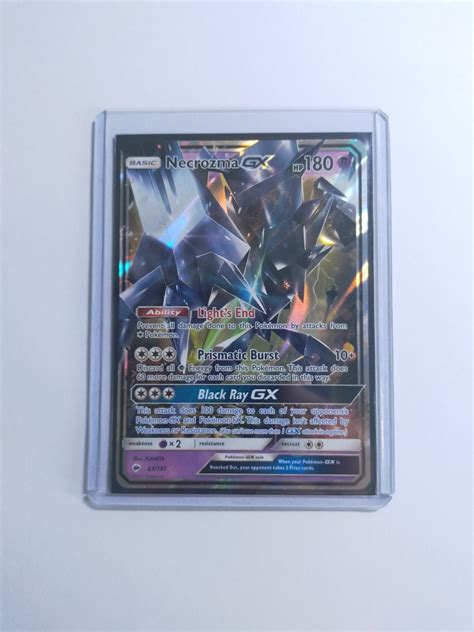 Necrozma GX Pokemon Card Hobbies Toys Toys Games On Carousell