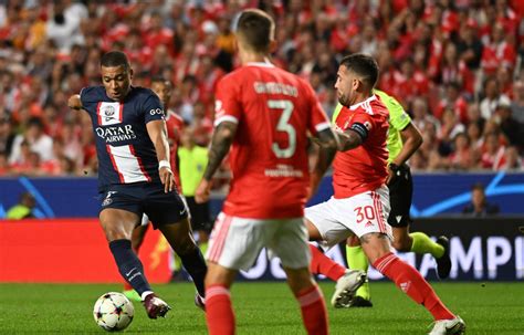 PSG Benfica Mbappé a marqué mais Paris concède encore le nul face