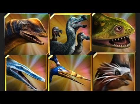 ALL NEW DINOSAURS COMING SOON TO JURASSIC WORLD TG MAX LEVEL FEDDING