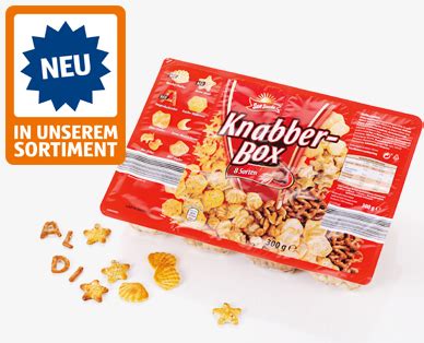 SUN SNACKS Knabber Box von Aldi Süd