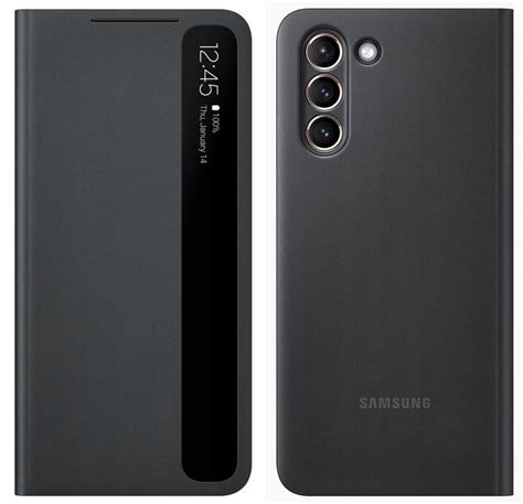 Etui Smart Clear View Samsung Do Samsung Galaxy S21 Czarny Sklep